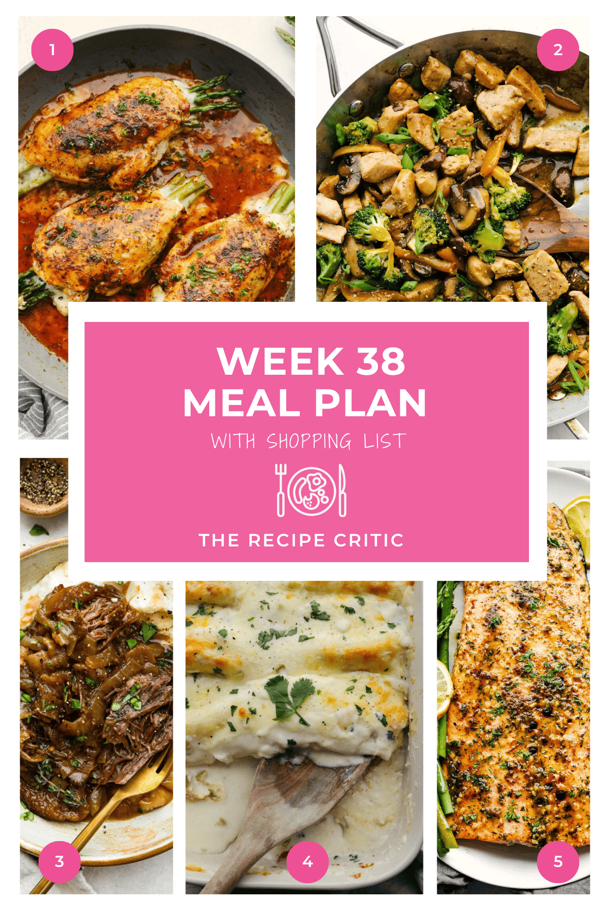 Easy Weekly Meal Plan #38 – Family Dinners & Recipes for the Week ...