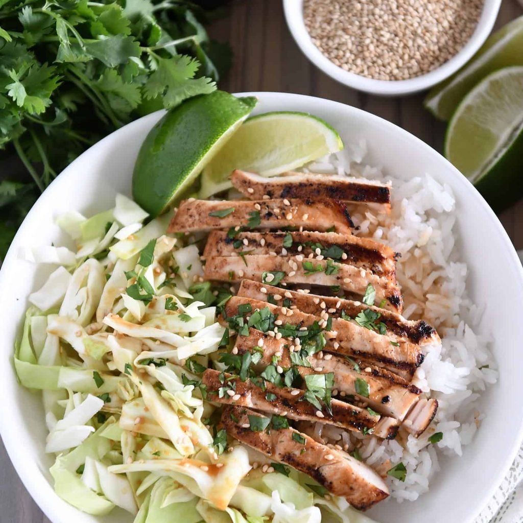 Sticky Honey Ginger Soy Chicken Bowls – Sweet, Savory & Easy Meal ...