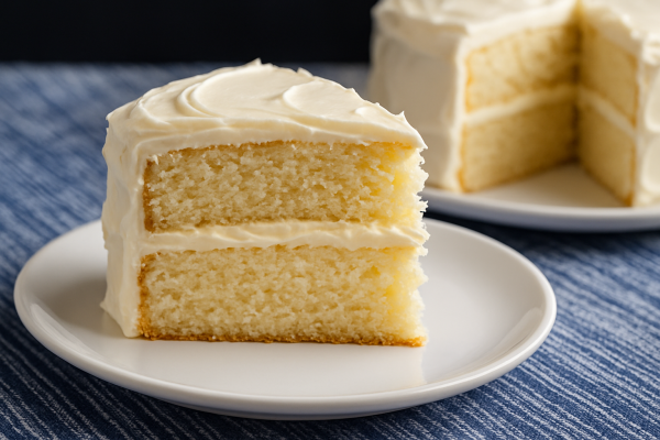 Easy White Cake Recipe: Classic Homemade Vanilla Cake in Under an Hour ...