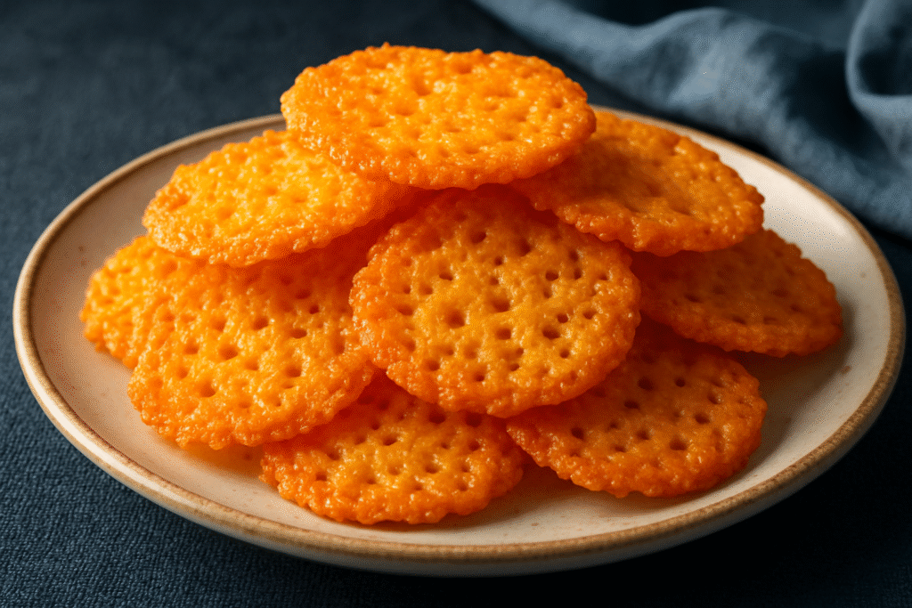 Crispy Cheese Crisps: A Quick 1-Ingredient Keto Snack Recipe - Recipe ...