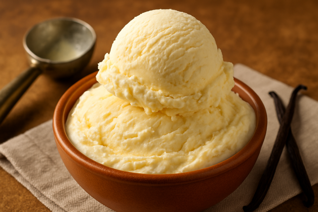 How to Make Ice Cream: Simple 4-Ingredient Vanilla Recipe - Recipe ...