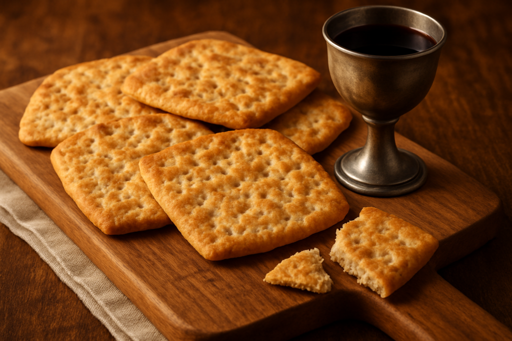 Simple Unleavened Bread Recipe: Quick Communion Bread in 20 Minutes ...