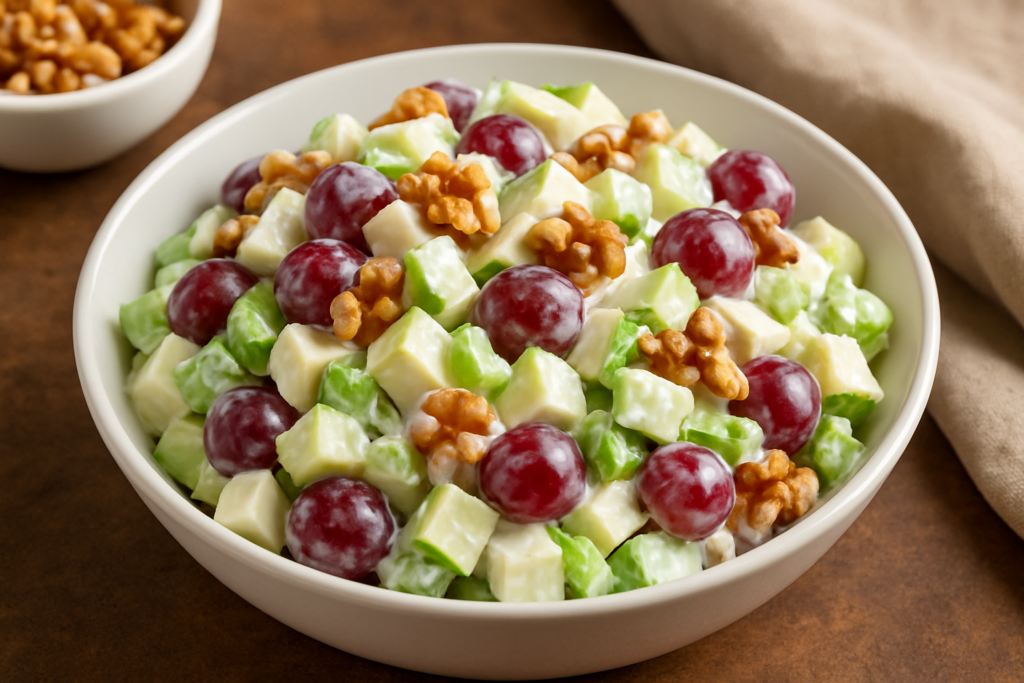 Classic Waldorf Salad: A Quick and Crisp Fruit Salad Recipe - Recipe ...