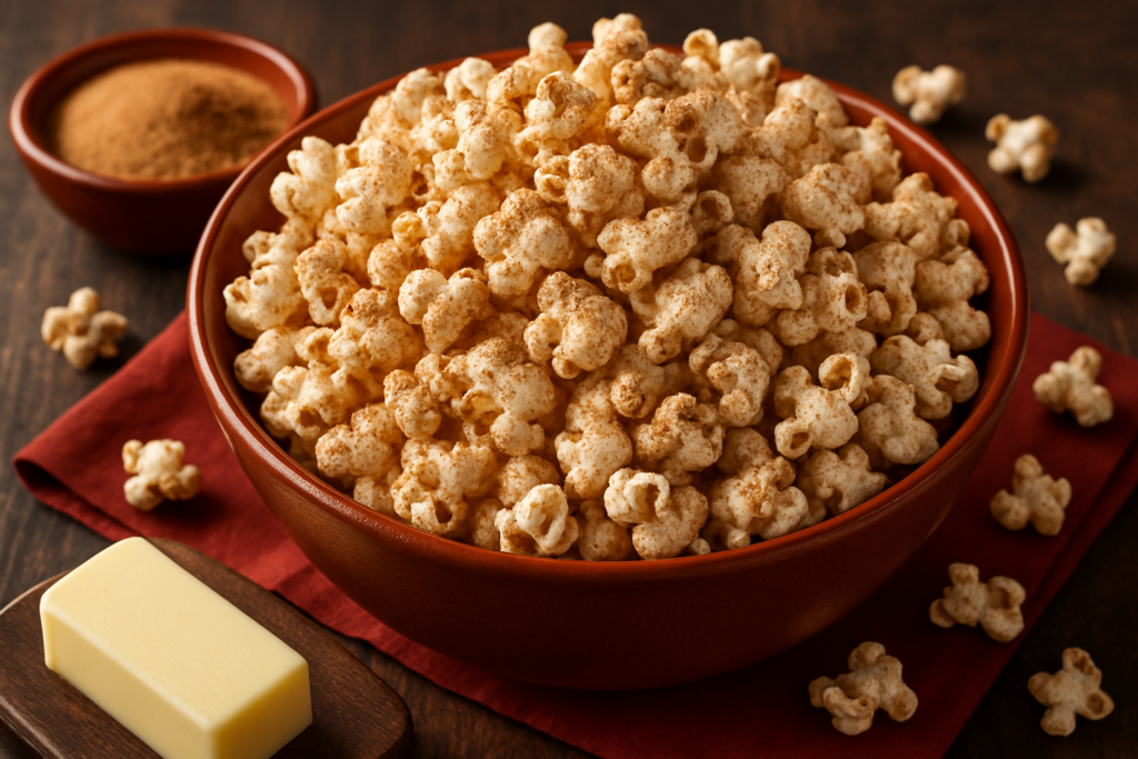 Sweet Southern Cinnamon Popcorn: Easy Homemade Snack Recipe - Recipe ...